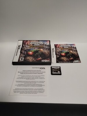 Nintendo DS Monster Jam Path of Destruction Video Game Tested ...