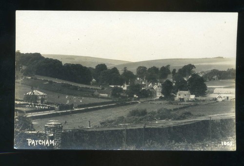PATCHAM Sussex View of Village with Houses and looks like activity in ...
