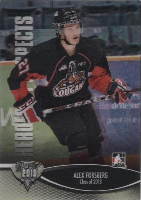2012-13 In the Game Heroes and Prospects - Alex Forsberg #173 (RC) for ...