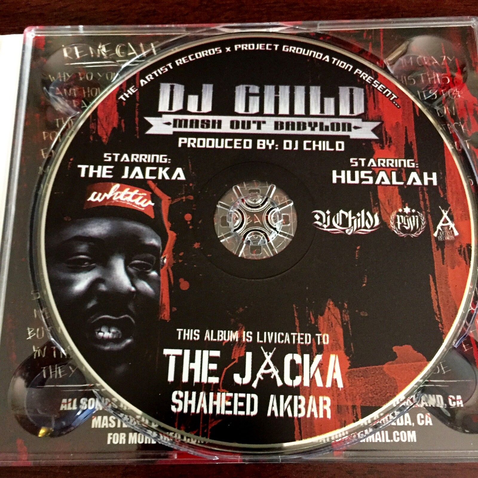 The Jacka, Husalah, DJ Child- MOB (2015) LmtEd CD ft. Joe Blow & more ...