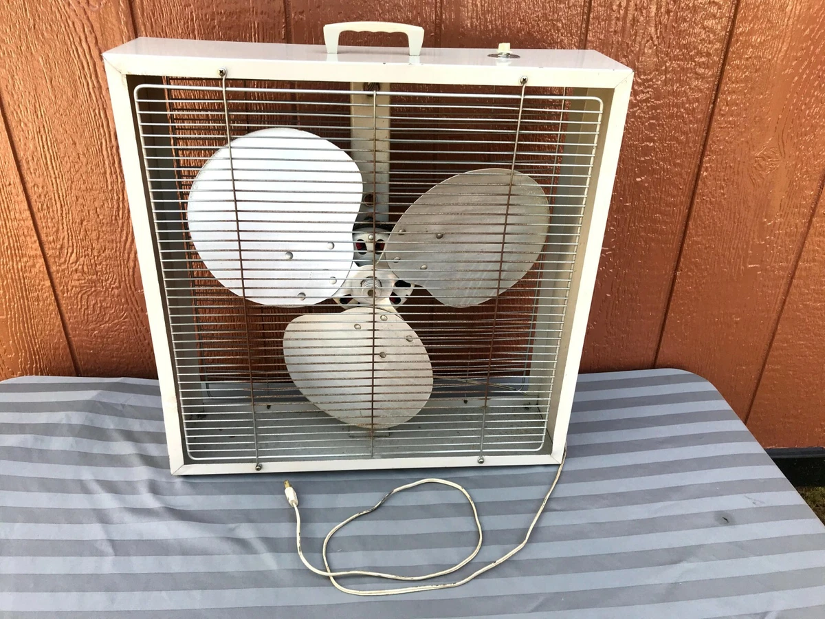 Vintage Box Fan Ebay