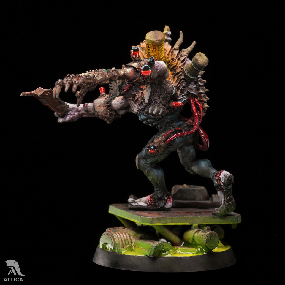 Grotesque painted figure Warhammer 40k Pre-Sale | Art | eBay