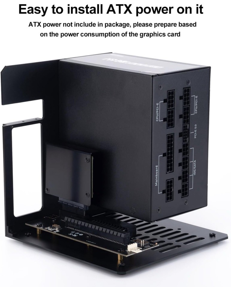 EGPU Thunderbolt 3/4 Dock | NVIDIA & AMD | TB4 Cable Included 0.5 Metre ...