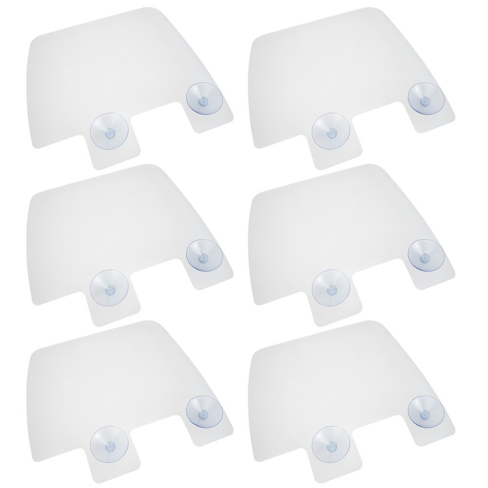 6 Pcs Anti Splatter Shield Guard Sink Water Splash Screen for Cooking ...