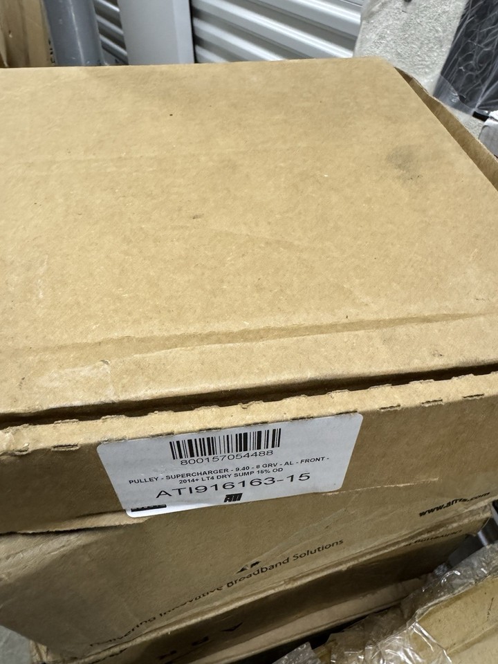 ATI 916163-15 Crankshaft Pulley Supercharger Drive 8-Rib | eBay