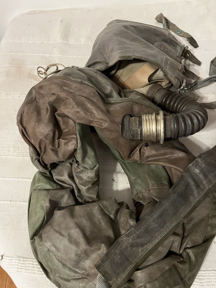 Vintage Rare Gas Mask IP5 Army Aviator Parachutist USSR Soldier Soviet ...