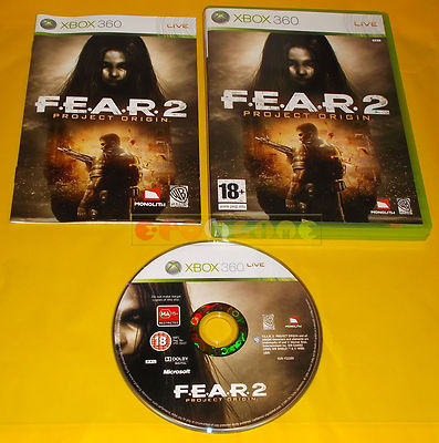 F.E.A.R. 2 PROJECT ORIGIN XBOX 360 FEAR Versione Italiana 1ª Ed ...
