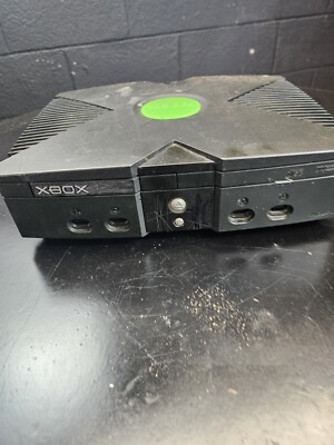 Original Microsoft Xbox Console Only No Controllers No Cables Tested ...