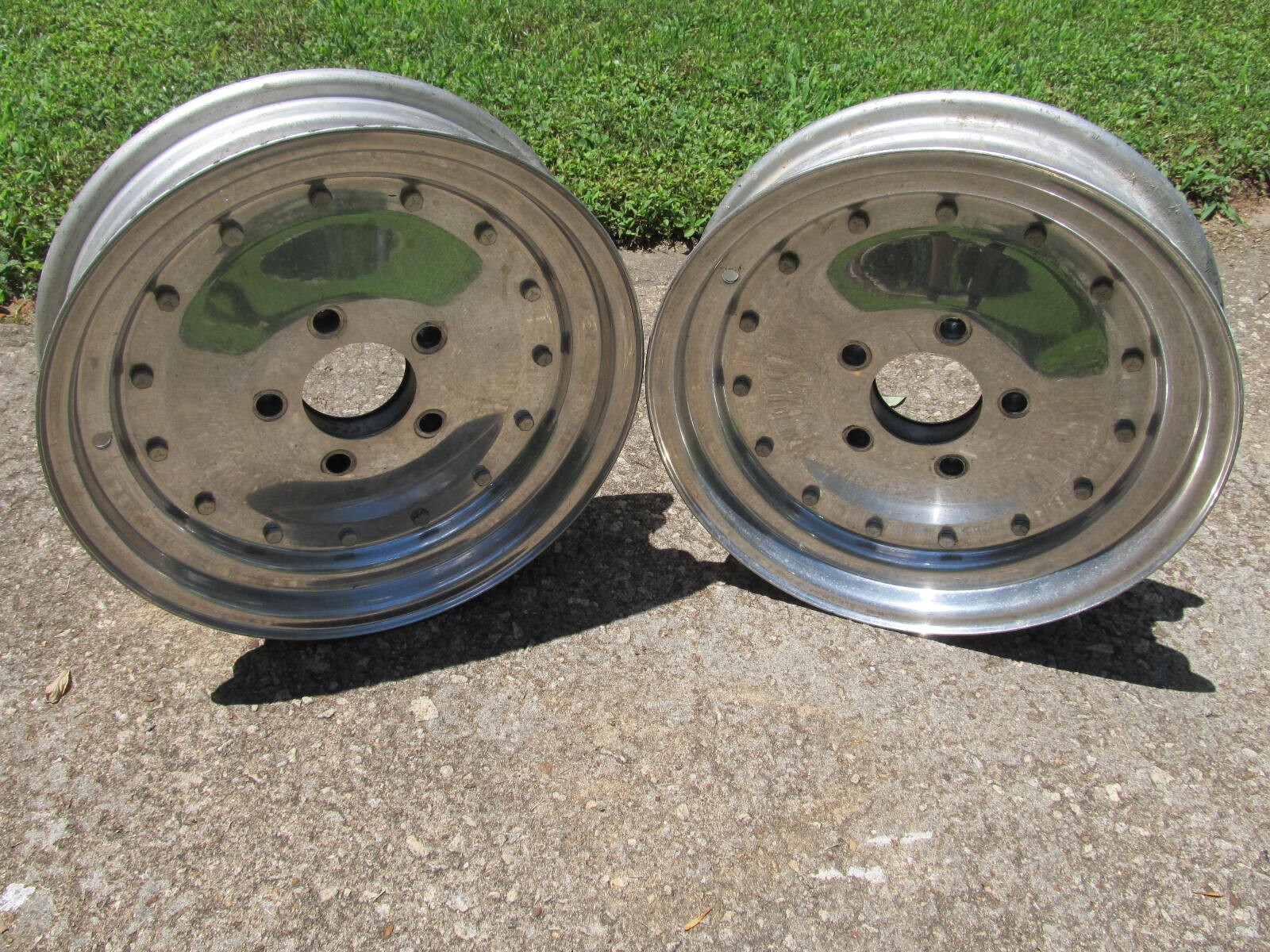 SUPER NICE Early Vintage 70's Cragar Super Trick Wheels 15"x 3 1/2" 5 ...
