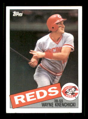 1985 Baseball 1985 Topps Wayne Krenchicki Cincinnati Reds #468 1 | eBay