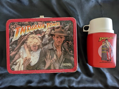 1984 Indiana Jones 'Temple Of Doom' Lunch Box And Thermos | eBay