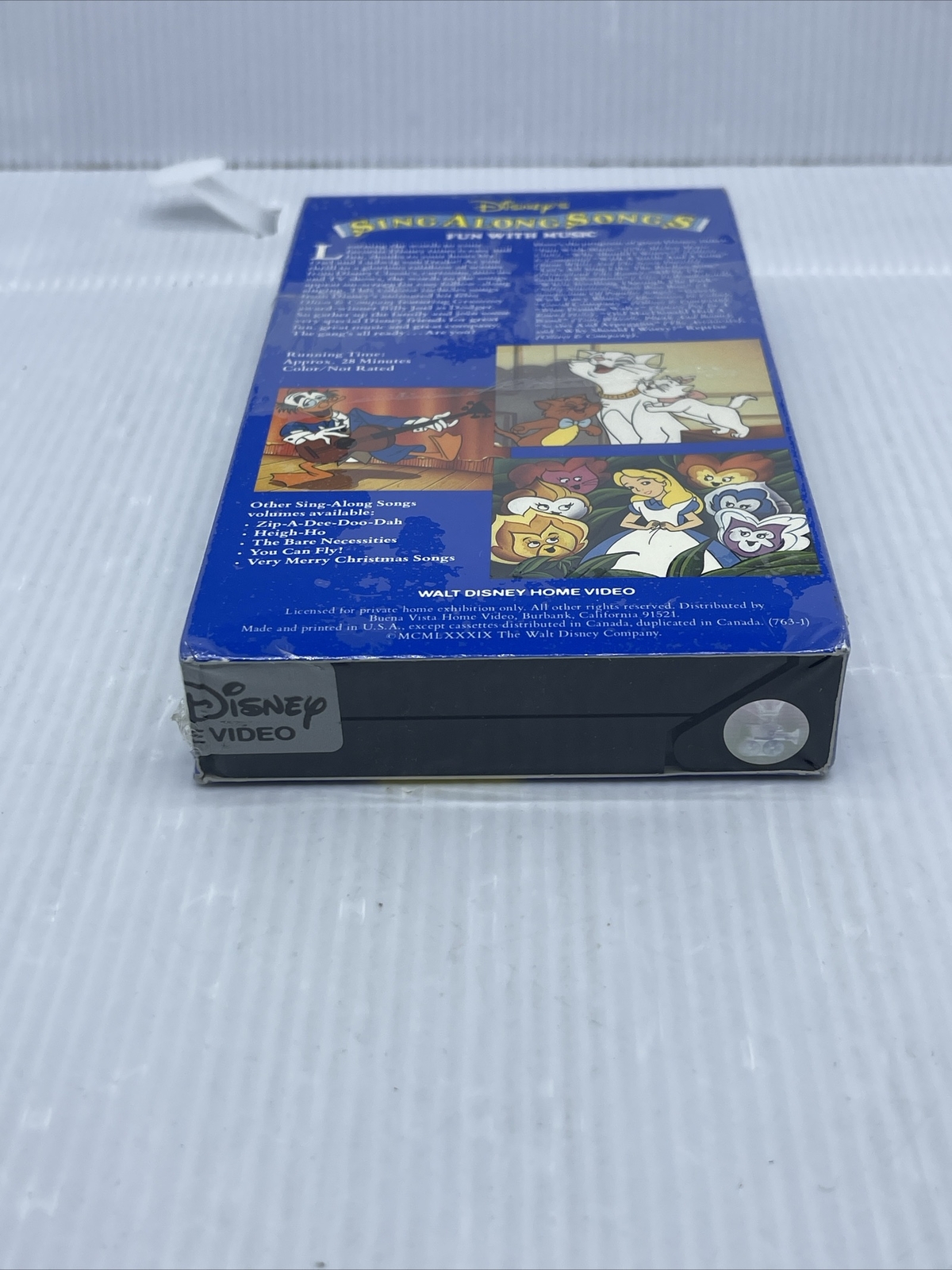 Disneys Sing Along Songs - Fun With Music (VHS, 1993) for sale online ...