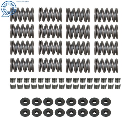 Z28 Valve Springs Kit w/ Steel Retainers HD Locks for Chevrolet SBC 327 ...