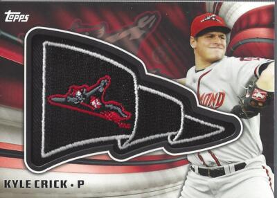 2015 Topps Pro Debut Pennant Patches #PPKC Kyle Crick - NM-MT | eBay