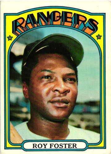 ROY FOSTER 1972 Topps #329 FREE SHIPPING B13R2S20P1 | eBay