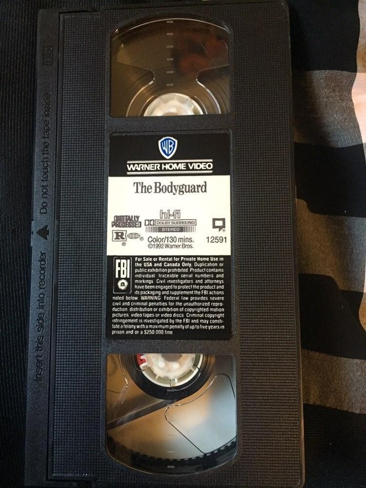 The Bodyguard (VHS, 1993) 85391259138| eBay