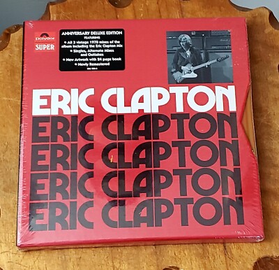 Eric Clapton by Clapton, Eric 4 CD Set, Anniversary Deluxe Edition Book ...