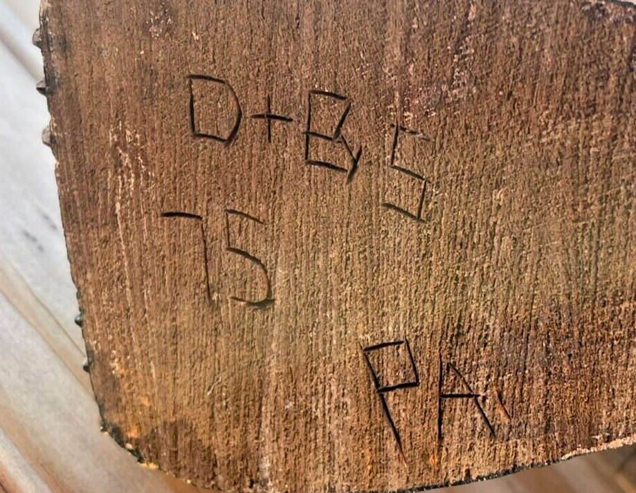 Daniel & Barbara Strawser Folk Art Carved Eagle ~ Signed and dates on ...