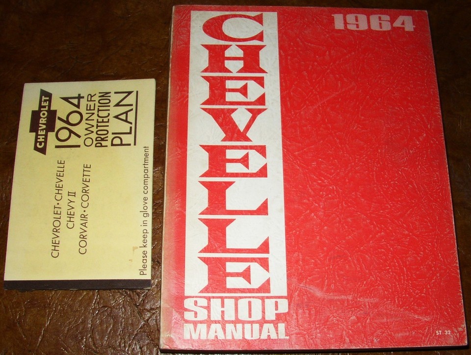 1964 Chevrolet Chevelle Shop Service Repair Workshop Manual OEM GM ...