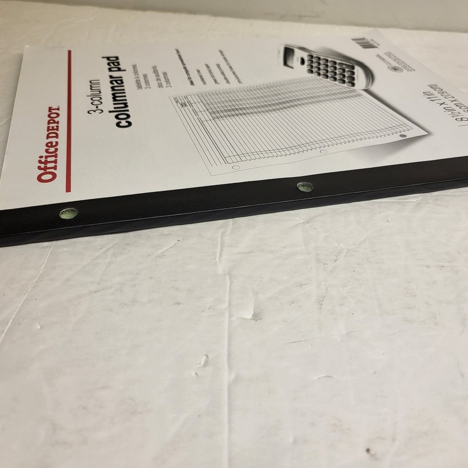 Office Depot Columnar Pad, 4 Columns, 11 x 8.5 Inches, 50 Sheets | eBay