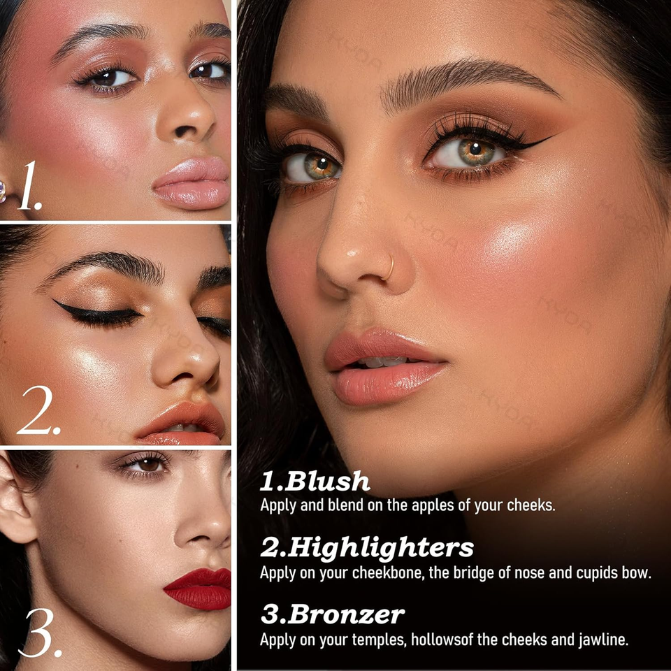 Best of the Baked Makeup Palette, 10 Colors Full Size Baked Palette ...