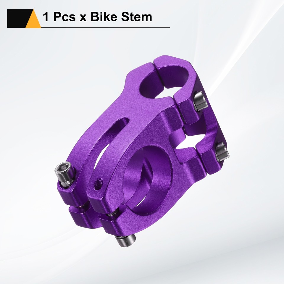 25.4mm Bike Stem 45mm Bicycle Handlebar Stem for BMX MTB, Purple | eBay