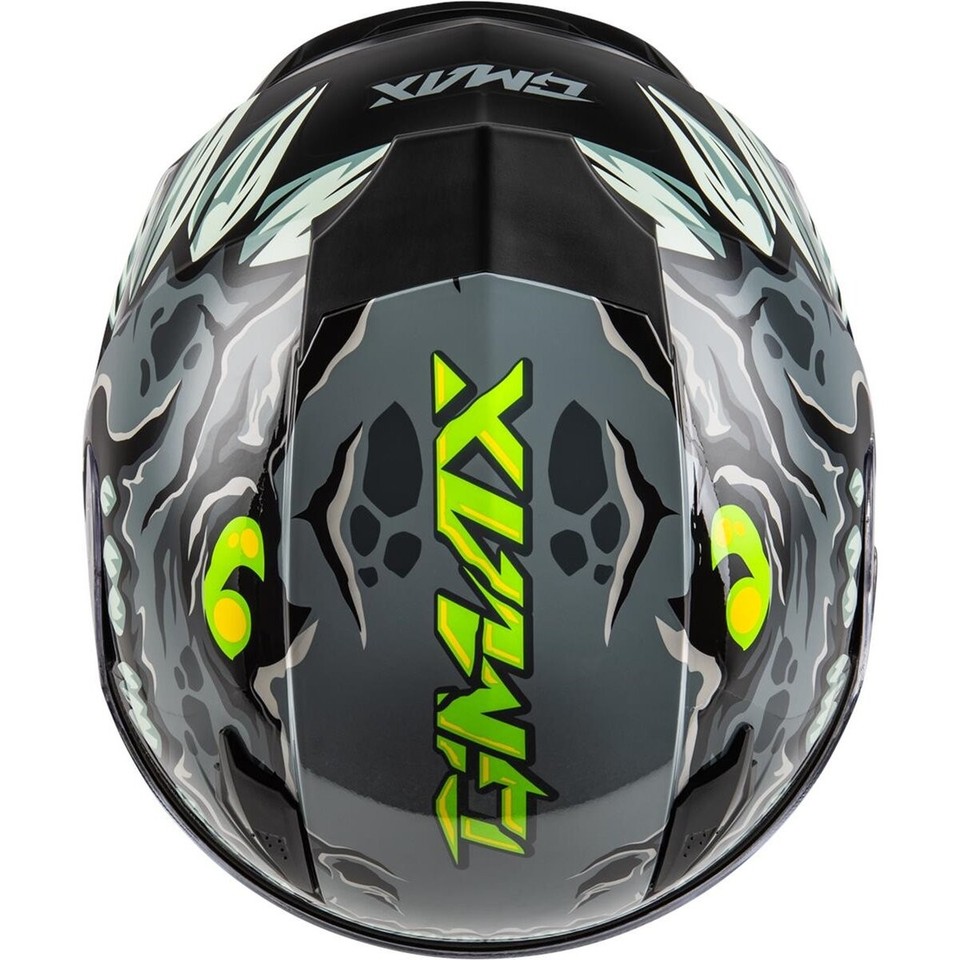 GMax Youth Gray GM-49Y Drax Helmet F1499240 | eBay