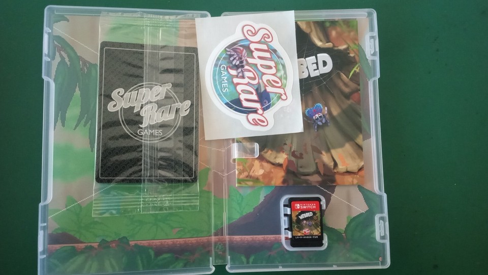 Webbed - Rare Nintendo Switch Game - Excellent Condition All Extras ...