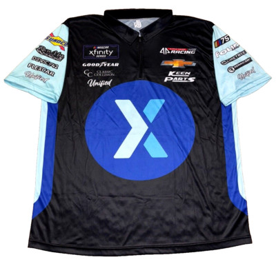 2XL Nascar X FLEXCAR Alpha Prime Racing Pit Crew Shirt Ryan Ellis Chevy ...