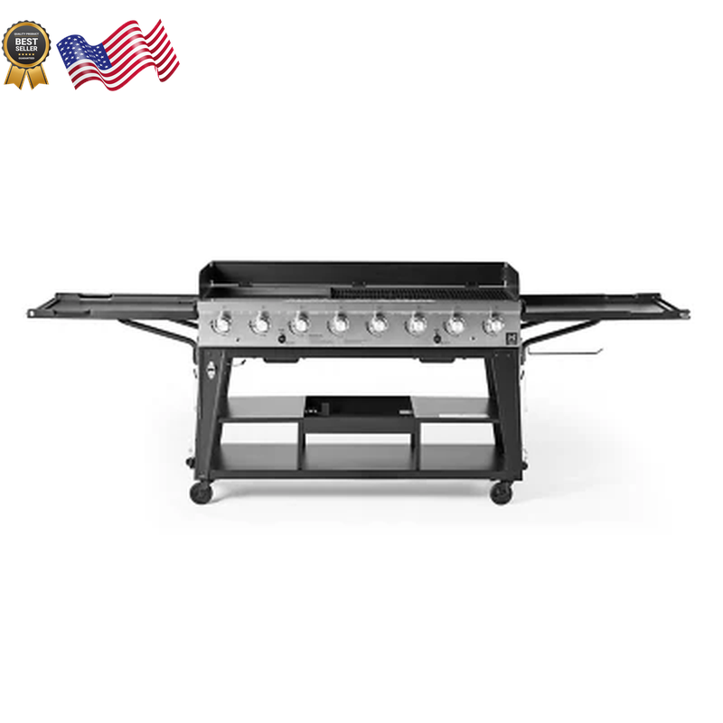 Member'S Mark 8-Burner Event Gas Grill with Griddle Top 7445046513580| eBay