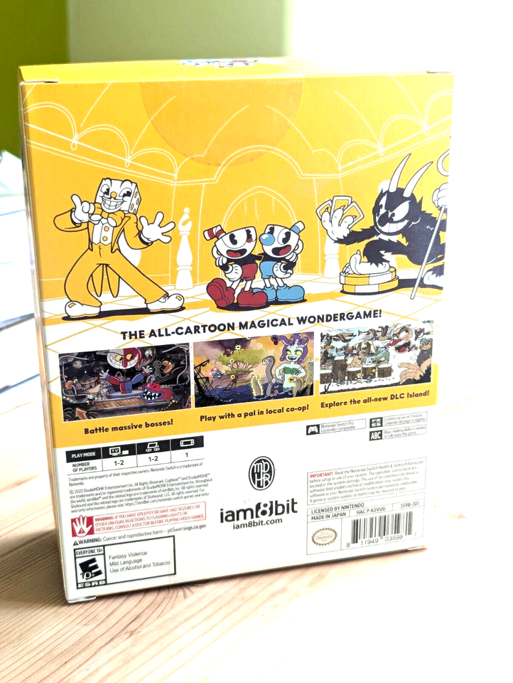 new + free shipping Cuphead: Limited Edition Nintendo Switch | eBay