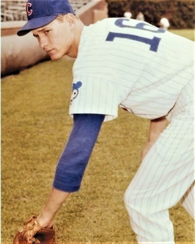 RARE Print KEN HUBBS 1963 Chicago Cubs MINT Beautiful Portrait Various ...