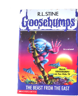 R.L. Stine Goosebumps The Beast From the East 1996 Paperback--1st ed ...