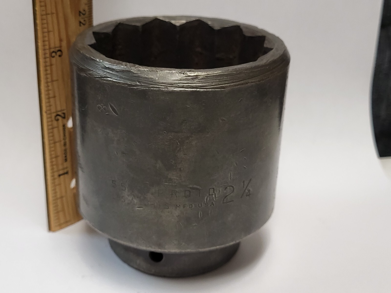 Vintage Proto 3/4" Drive Impact 2-1/4" Socket 12 Point #5572 Los ...