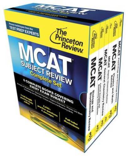 Princeton Review MCAT Subject Review Complete Box Set: New for MCAT ...