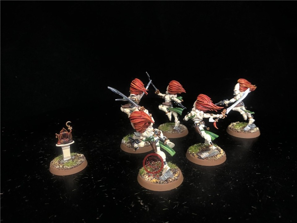 Warhammer 40K DPS painted Aeldari Howling Banshees SK5926 | eBay