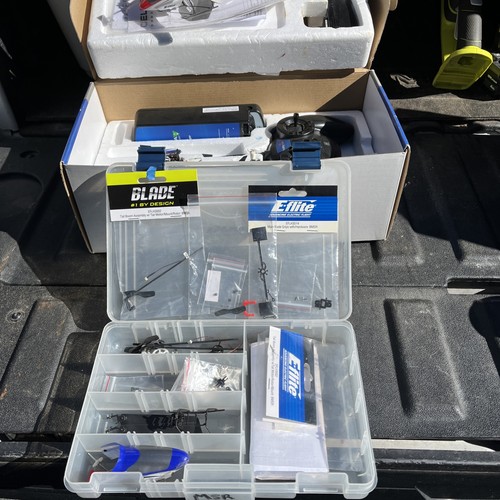 E-flite Blade MSR RC Helicopter + Extra Helicopter & Assorted Parts | eBay