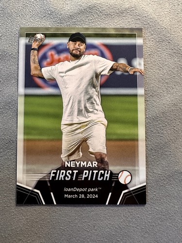 2024 Topps Update #FP-7 Neymar First Pitch | eBay