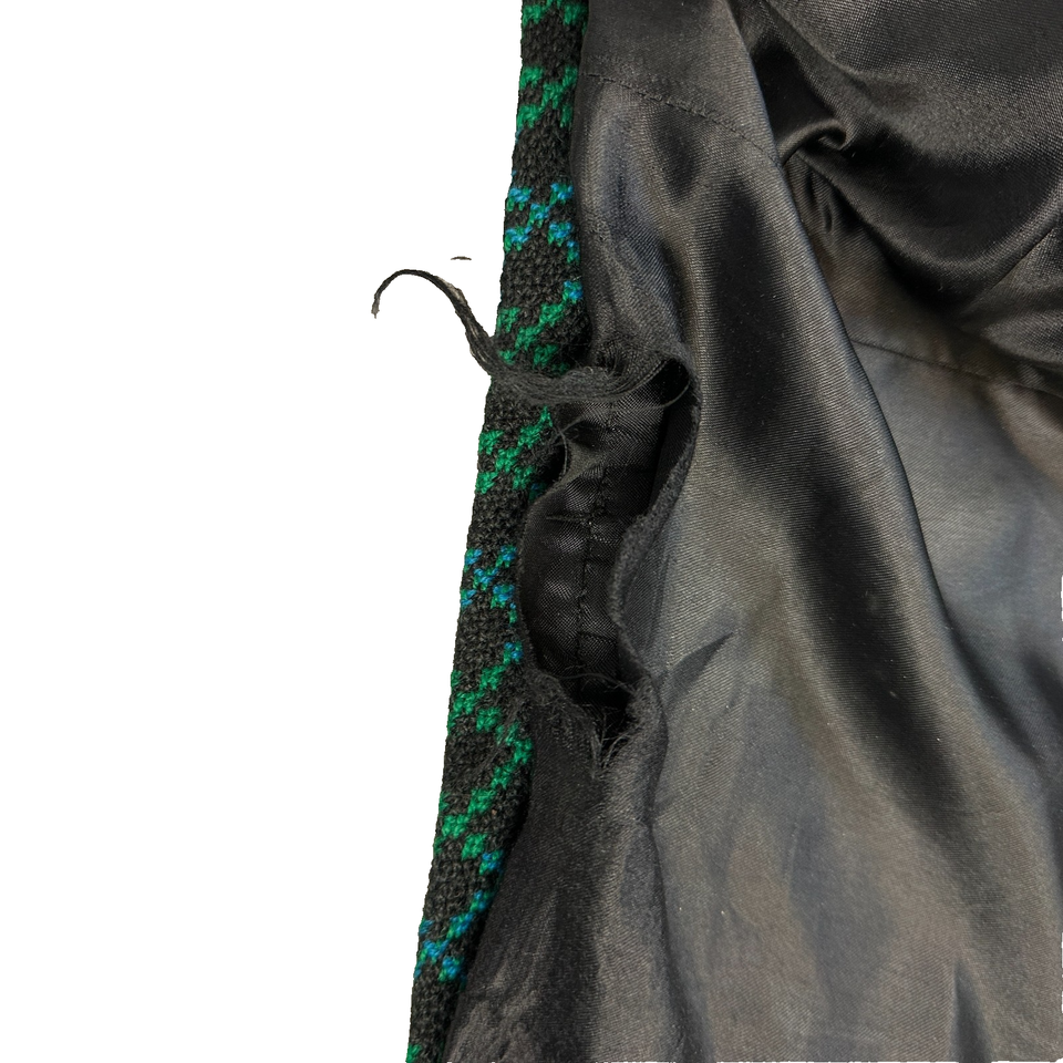 Real Welsh Tapestry 100% Pure Wool Womens Double Breasted Overcoat ...