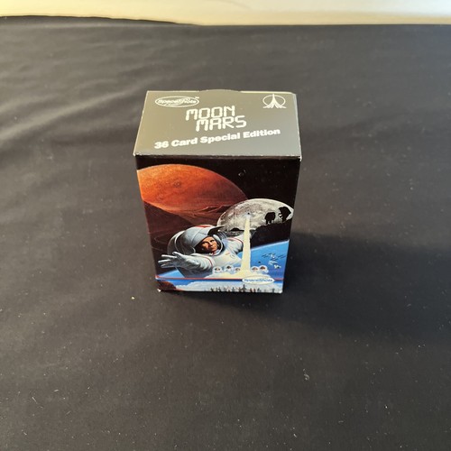 SPACE SHOTS: MOON MARS Boxed Card Set of 36 EMBOSSED NASA CARDS Neil ...