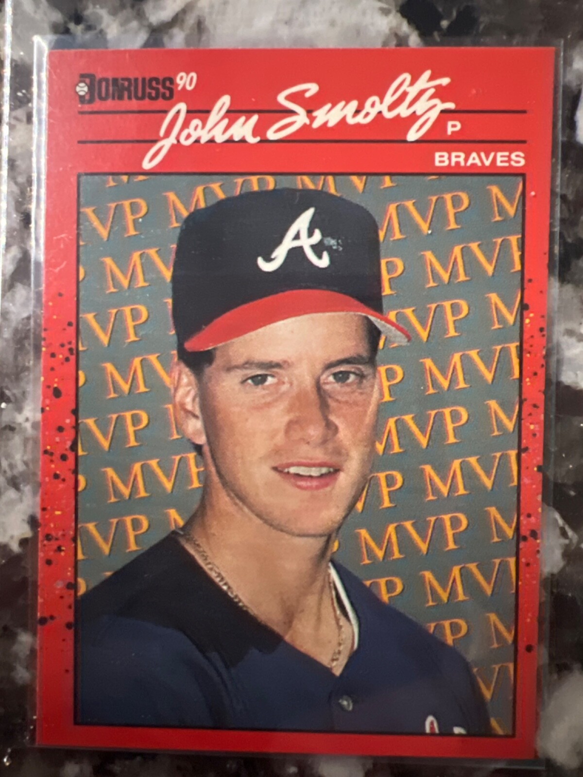 John Smoltz BC-12 error card | eBay