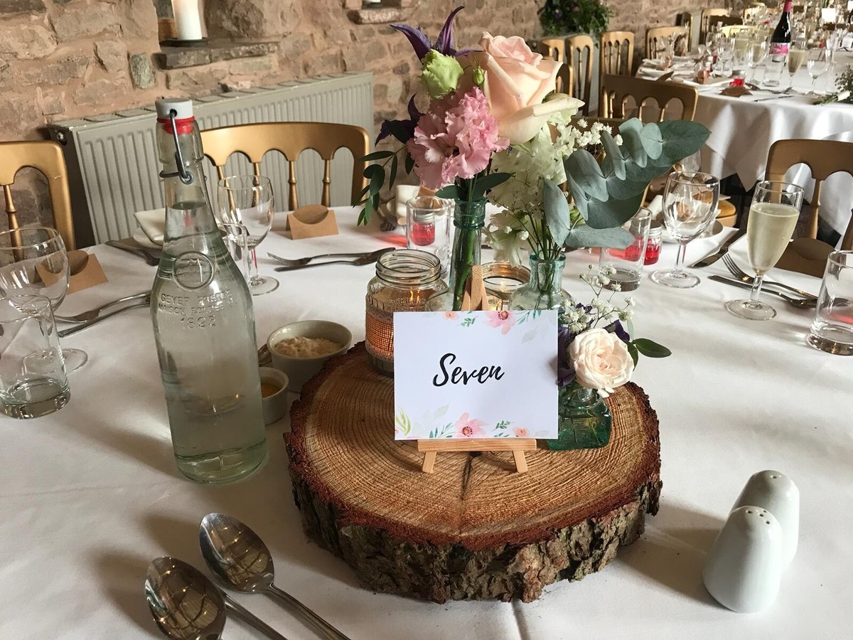 Wooden Log Wedding
