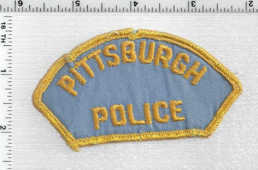 Pittsburgh Police (Pennsylvania) Uniform Take-Off 1st Issue Shoulder ...