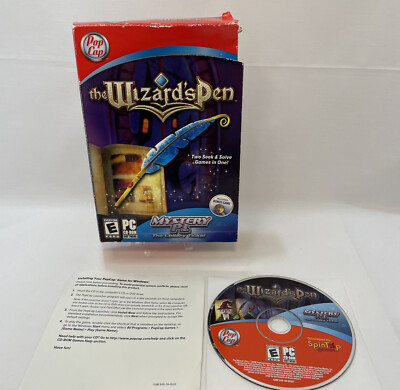 The Wizards Pen PC CD-Rom Software 2008 PopCap Games 899274001697| eBay