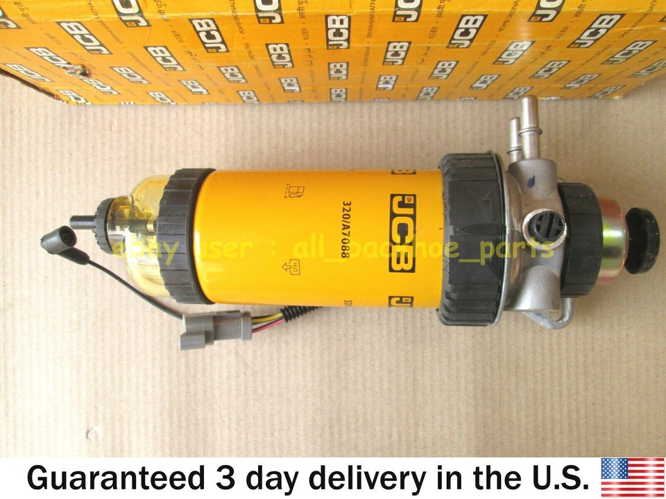 JCB BACKHOE - GENUINE JCB FUEL FILTER ASSEMBLY - 30 (PART# 320/A7088 ...