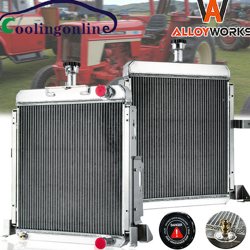 RADIATOR FOR CASE IH 574 674 INTERNATIONAL 2500A 574 #66496C2,539567R2 ...