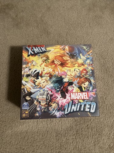 Marvel United X-Men Kickstarter Exclusive Stretch Promo Box Game CMON ...