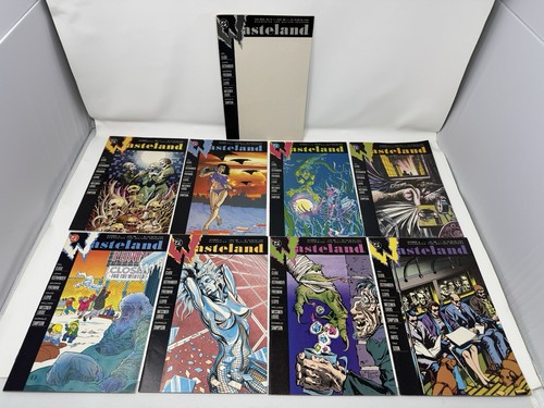 Wasteland 9 DC COMICS 1987 / 1988 VTG Lot John Ostrander David Lloyd ...