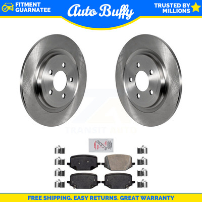 Rear Disc Brake Rotors And Integrally Molded Pad Kit For 2022 Ford ...