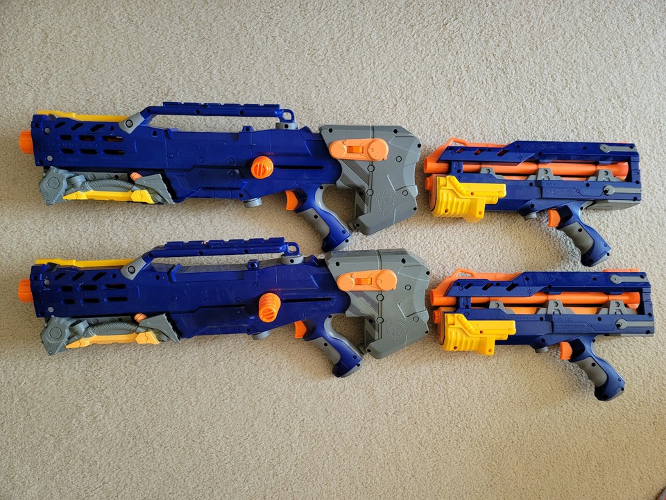 2 nerf longshot cs-6 collection combo nerf gun lot cs 6 | eBay